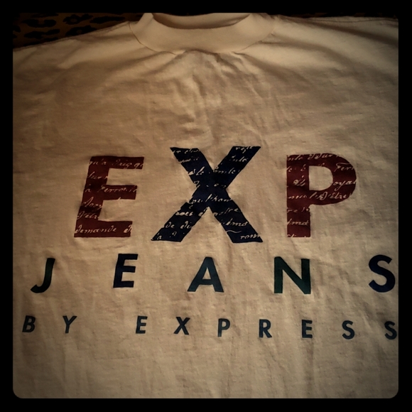 Express | Tops | Vintage Express Tshirt | Poshmark